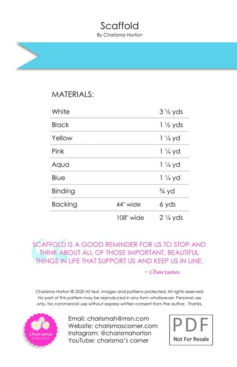 Digital Pattern – Scaffold