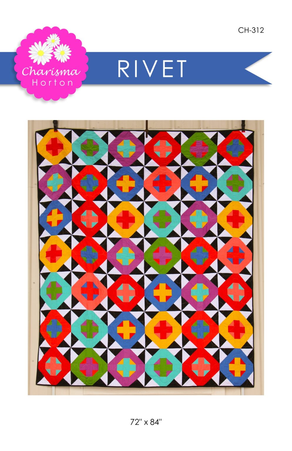 Digital Quilt Pattern ~ Rivet