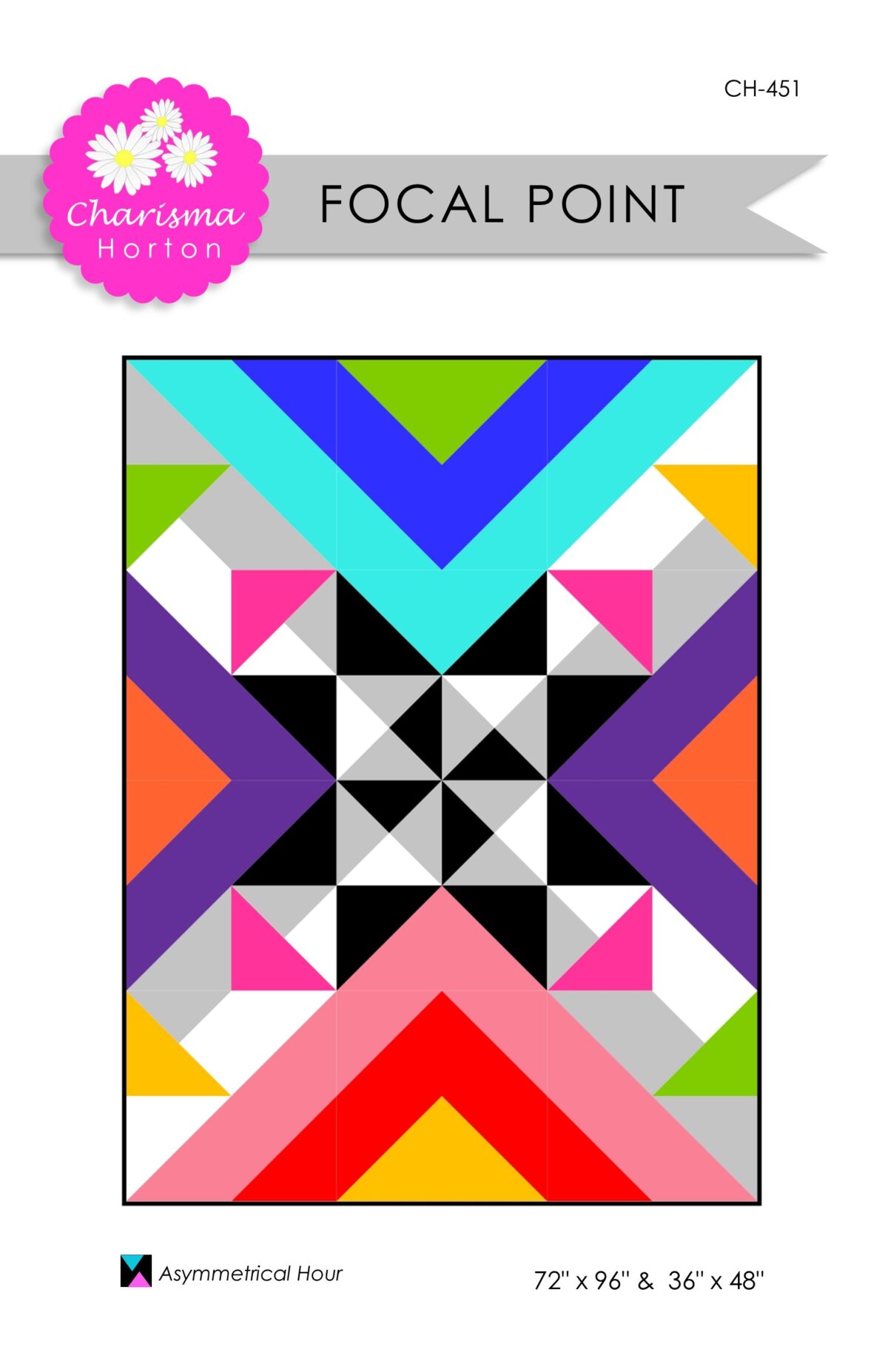 Digital Quilt Pattern ~ Focal Point