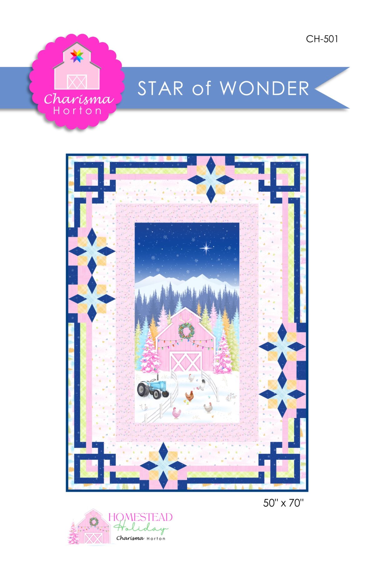 Digital Quilt Pattern ~ Star Of Wonder