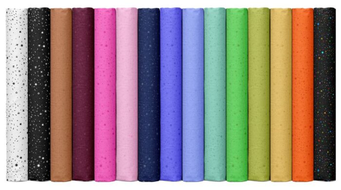 fabric ~ Fat Quarters of Chicken Scratch all 30 colors