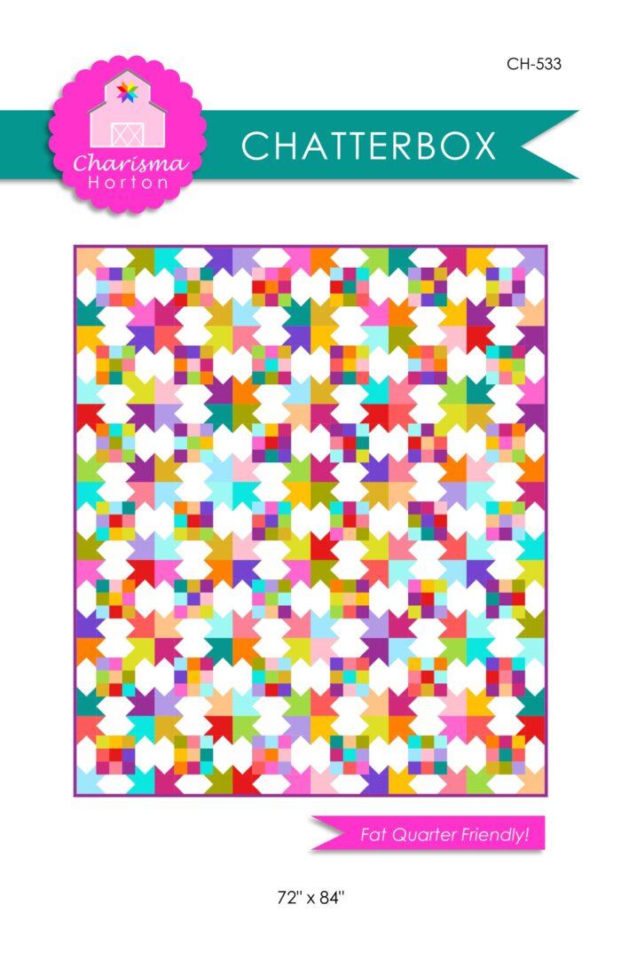 Digital Quilt Pattern ~ Chatterbox